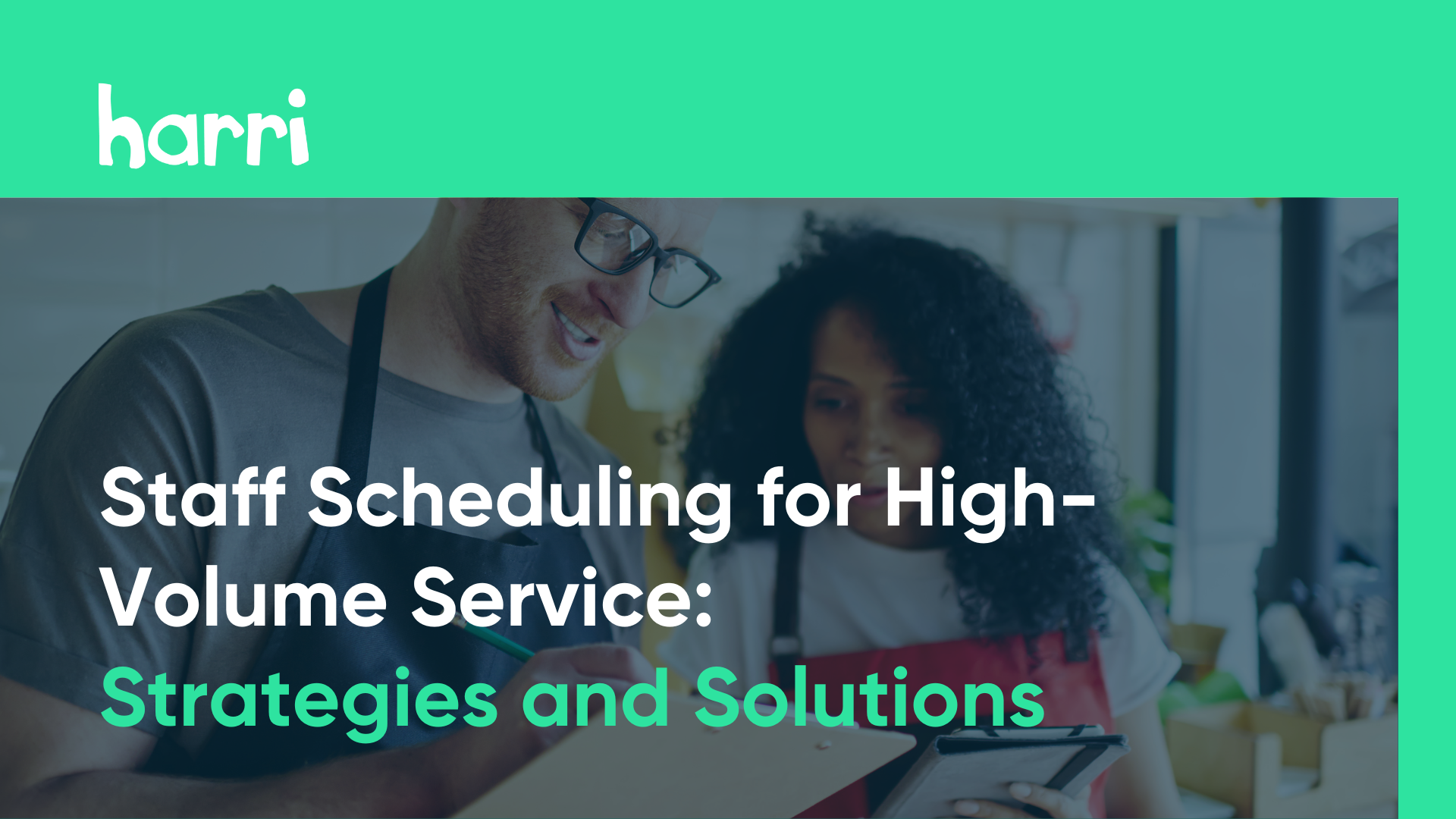 Staff Scheduling for High-Volume Service: Strategies & Solutions ...