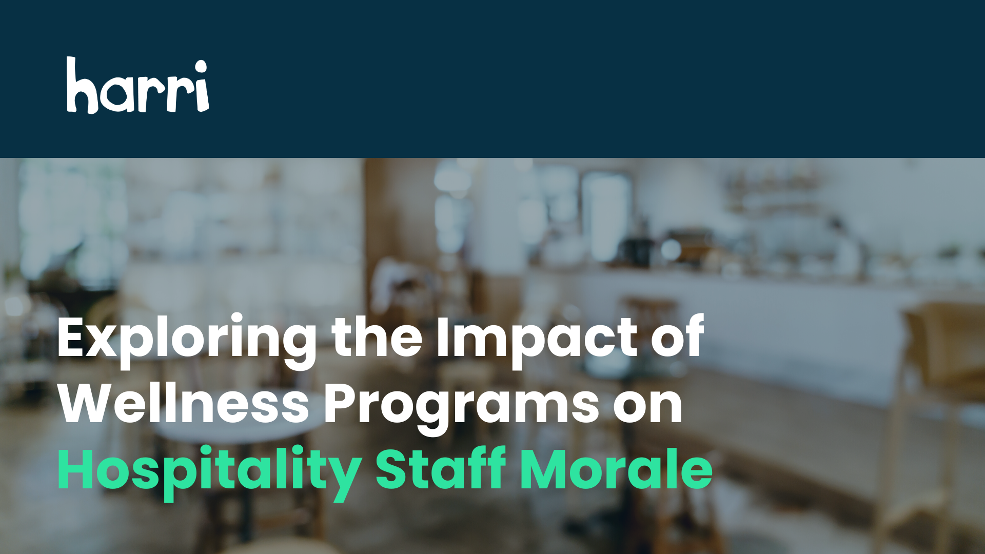 Exploring the Impact of Wellness Programs on Hospitality Staff Morale ...